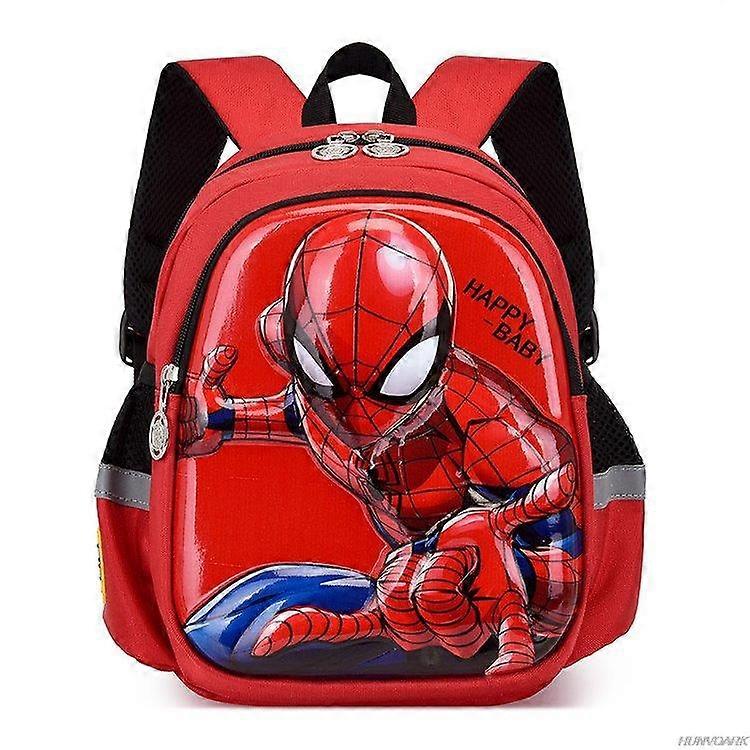 3D EVA Car children Spiderman schoolbag kindergarten schoolbag Boys and ...