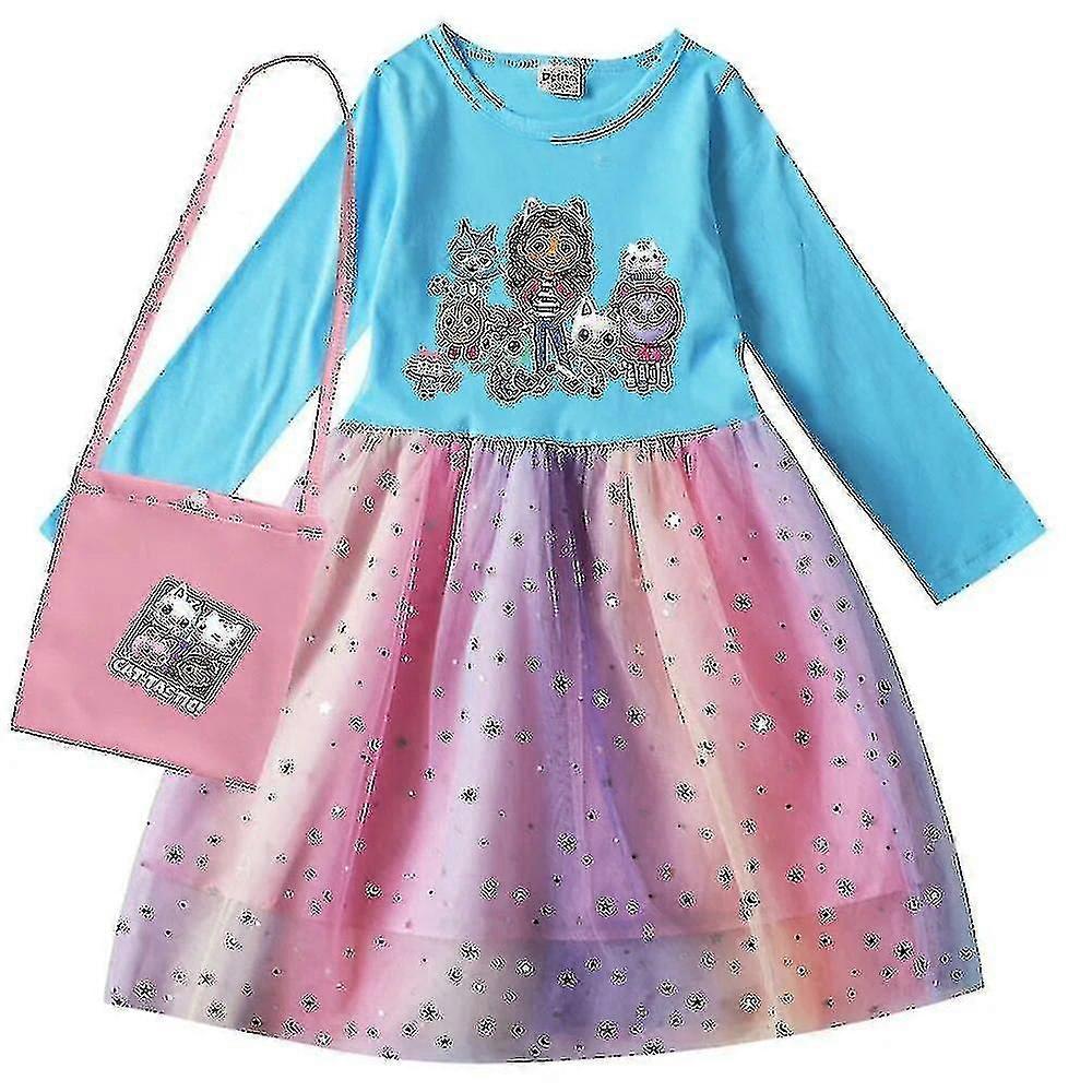 Gabby katte baby pige kjoler børn gabbys dukkehus tøj karneval cosplay ...