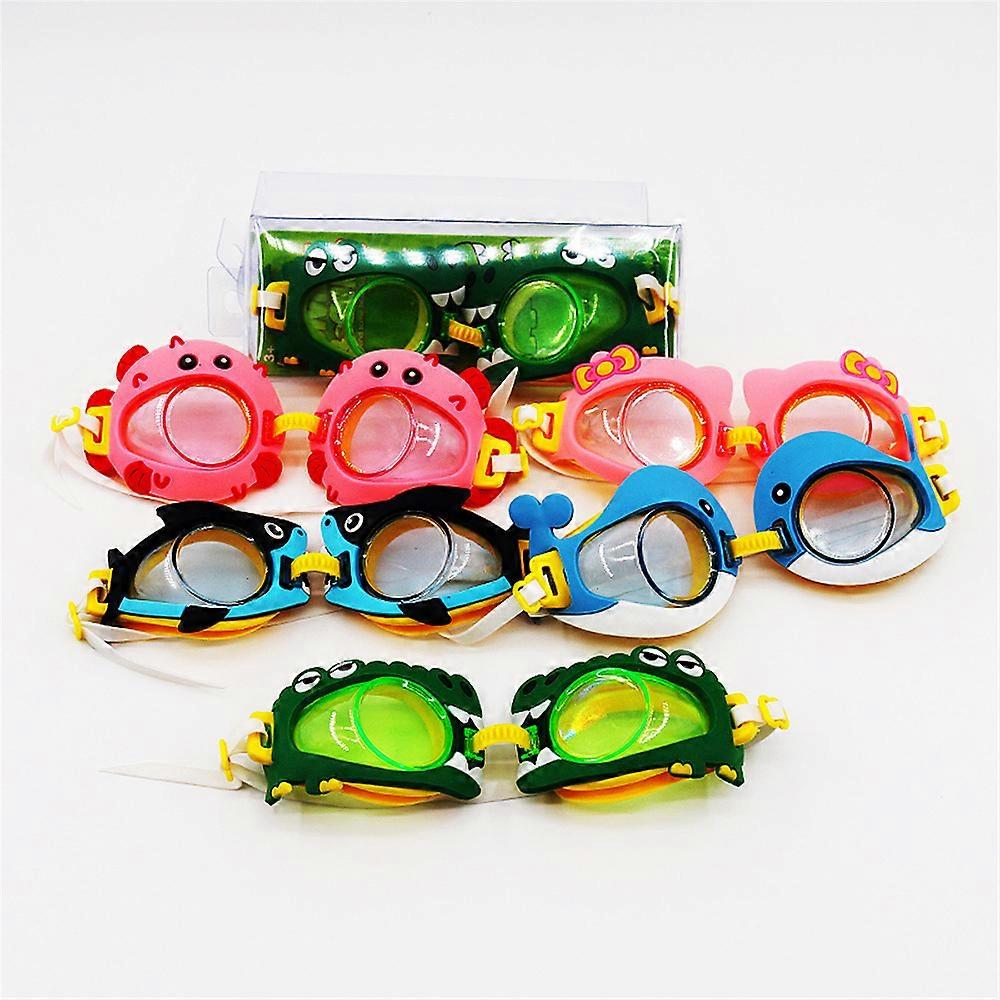 Swim Goggles Cartoon Swimming Goggles Anti- Fog Waterproof for Kids ...