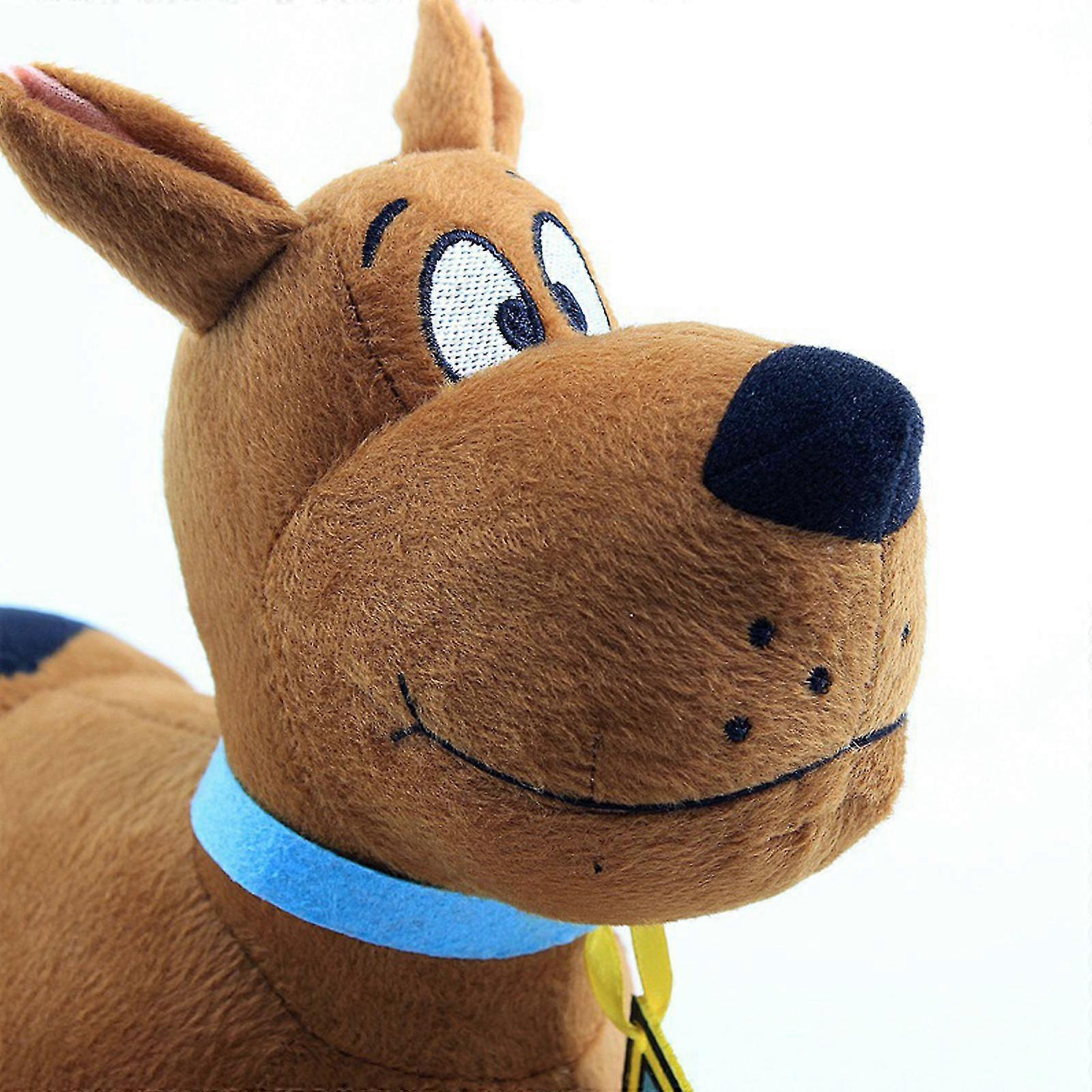 Cute Scooby Doo Plush Brown Cartoon Dog Stuffed Animals, Cute Lying Dog ...