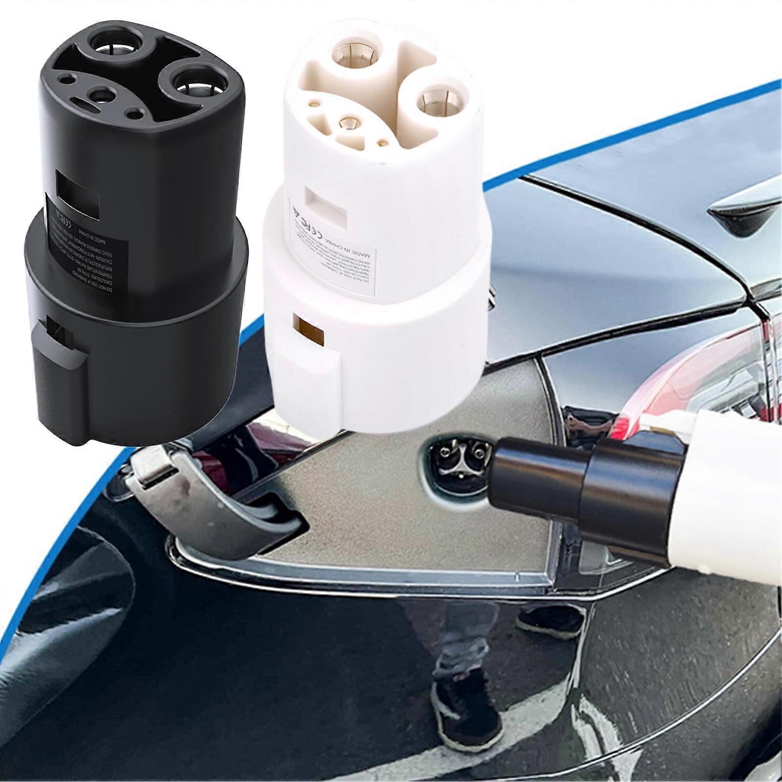 for Tesla Charging Adapter 240V AC 80A Connect SAE J1772 Charger to ...