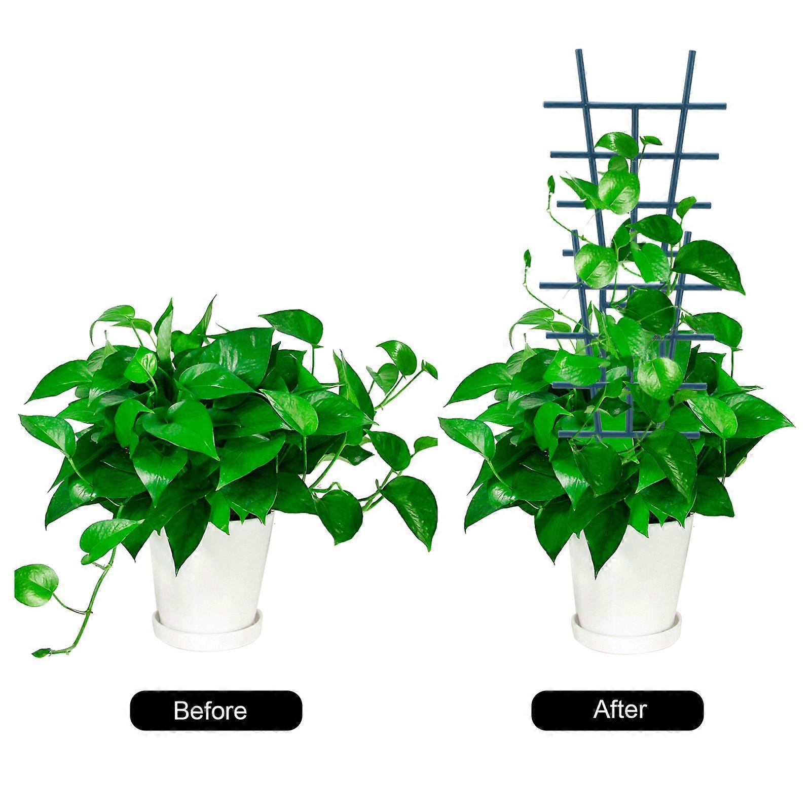 Pot Stand Mini Plant Climbing Frame Stackable Plant Trellis Plastic Pot ...