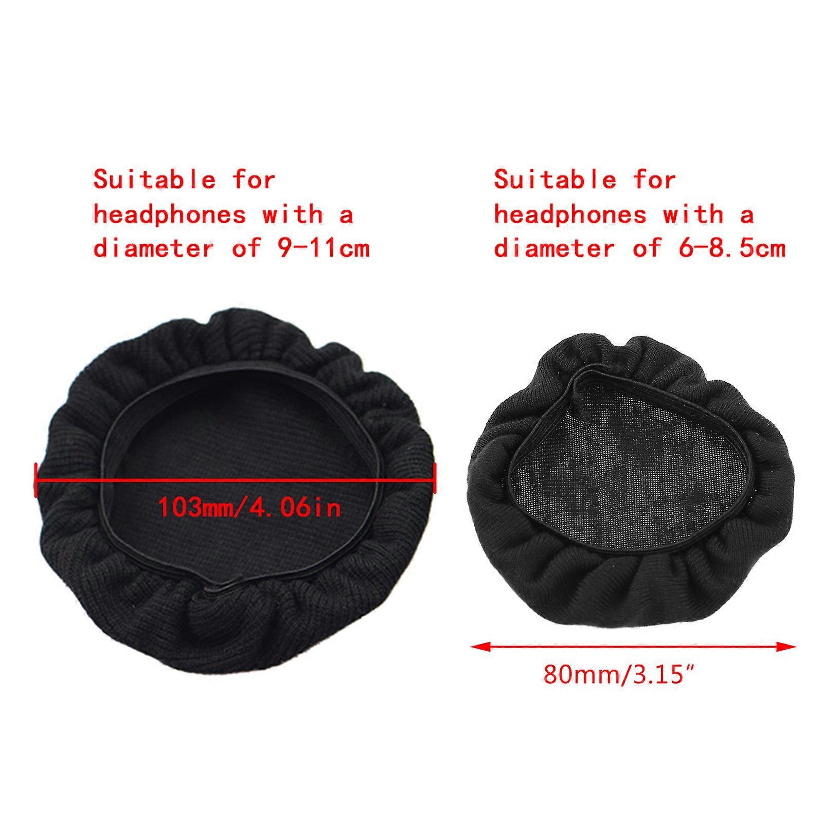4PCS Stretchable Elastic Headphone Cover Earcup Earpad Universal ...