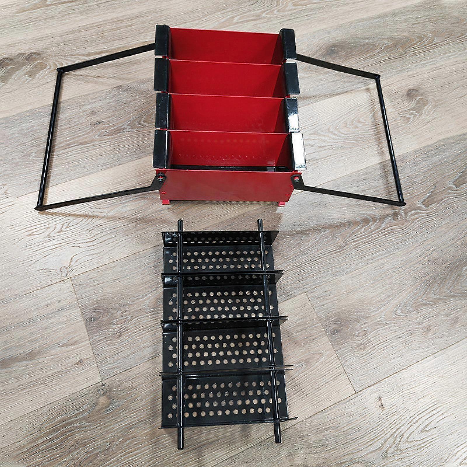 Paper Briquette Press 4 Grids Heavy Duty for Stoves Indoor Outdoor ...