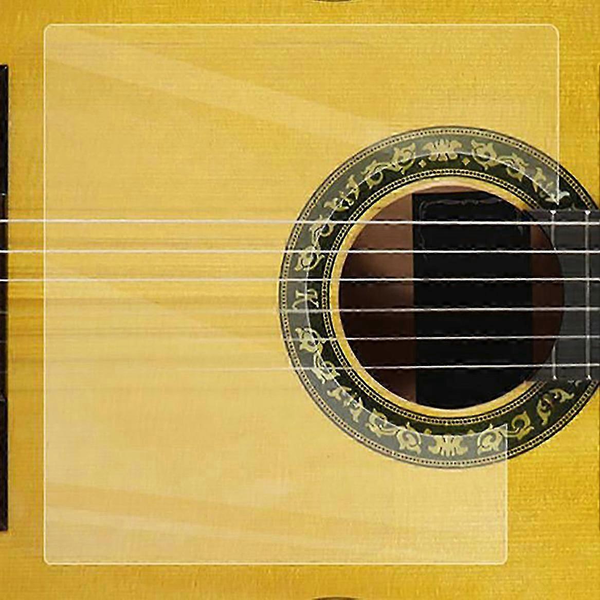Transparent Folk Acoustic Guitar Pickguard Anti-Scratch Classical Guard ...