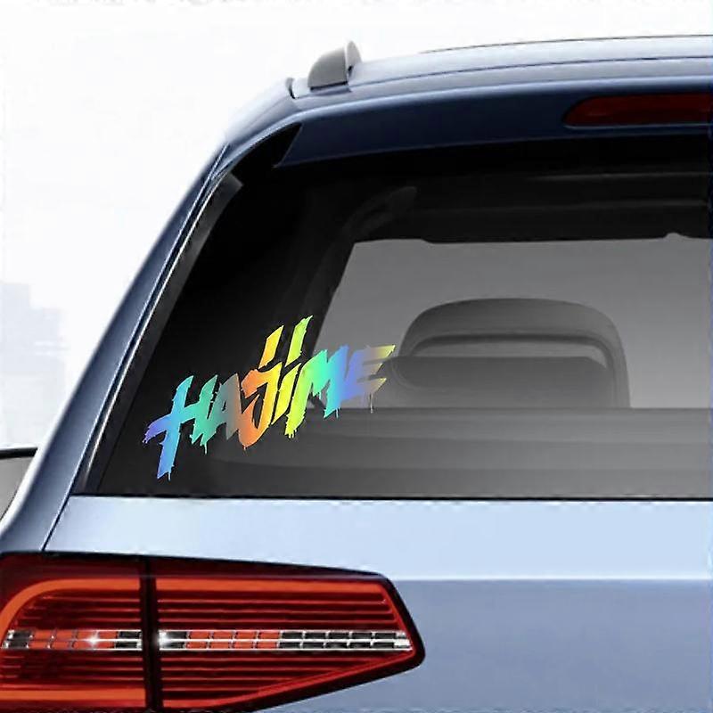No Background Vinyl Decal Hajime Car Sticker Waterproof Auto Decors ...