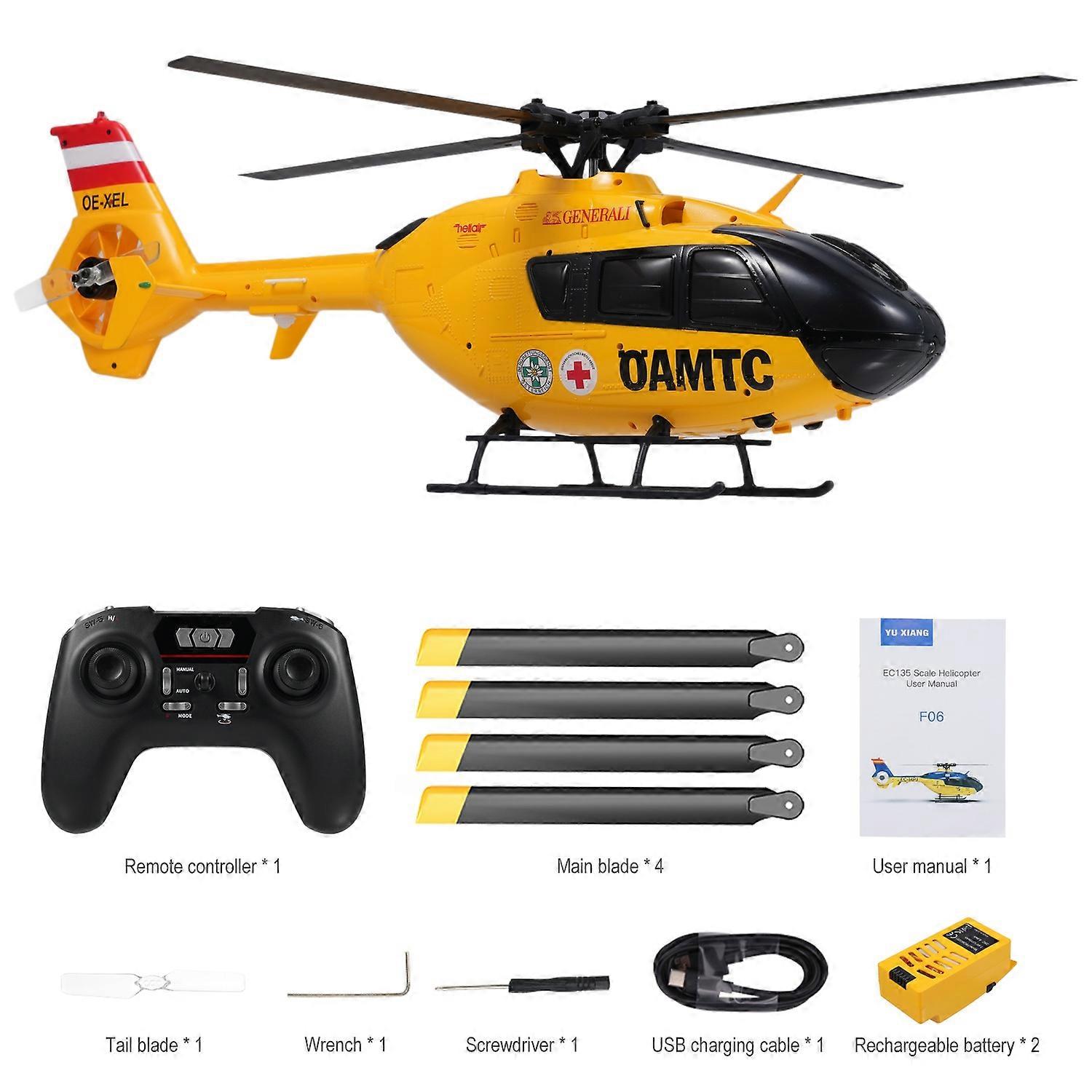 Remote Control Helicopter with Brushless Motors, Altitude Hold, Gyro ...