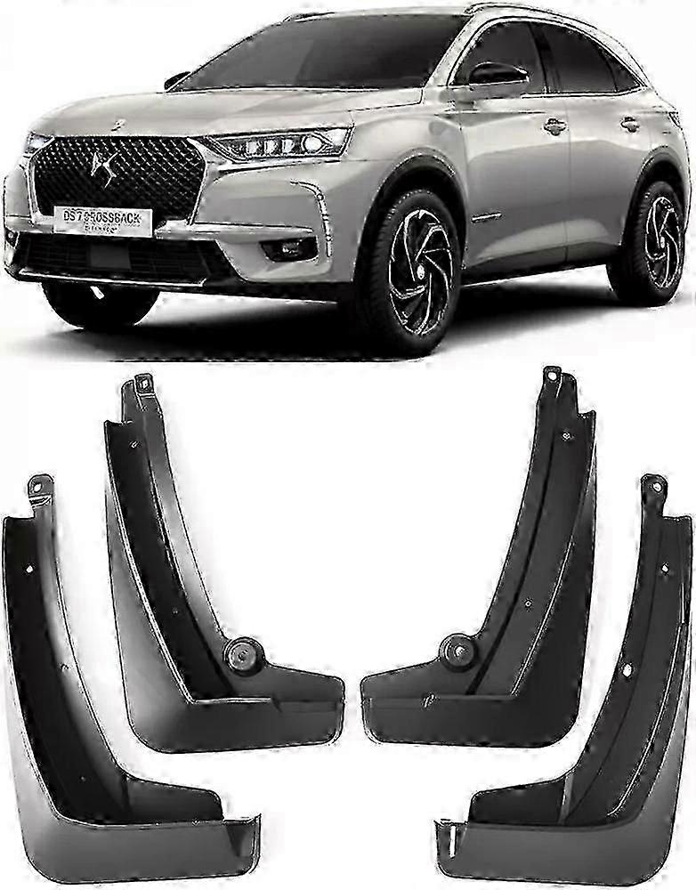 2017 - 2024 DS DS7 CROSSBACK Front & Rear Splash Guards Mud Flaps ...