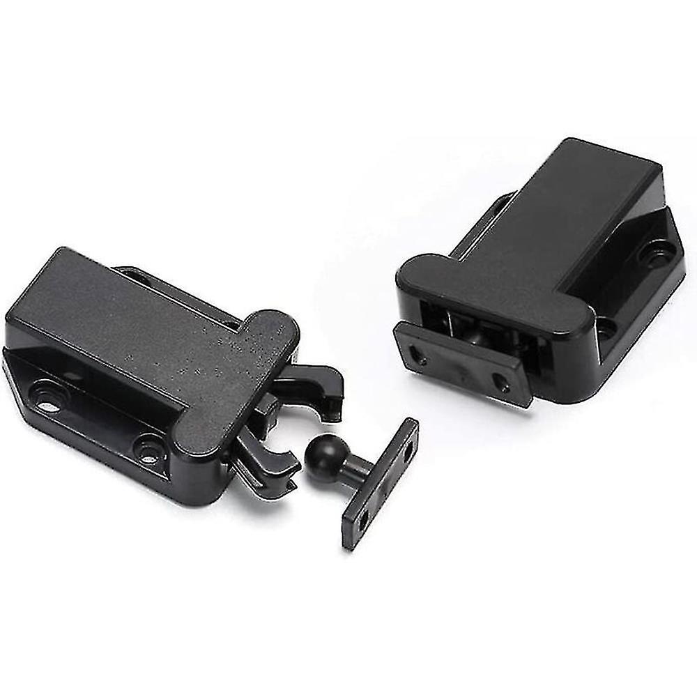 Touch Release Cabinet Latches 6 Pieces Push To Open Non Magnetic Drawer ...