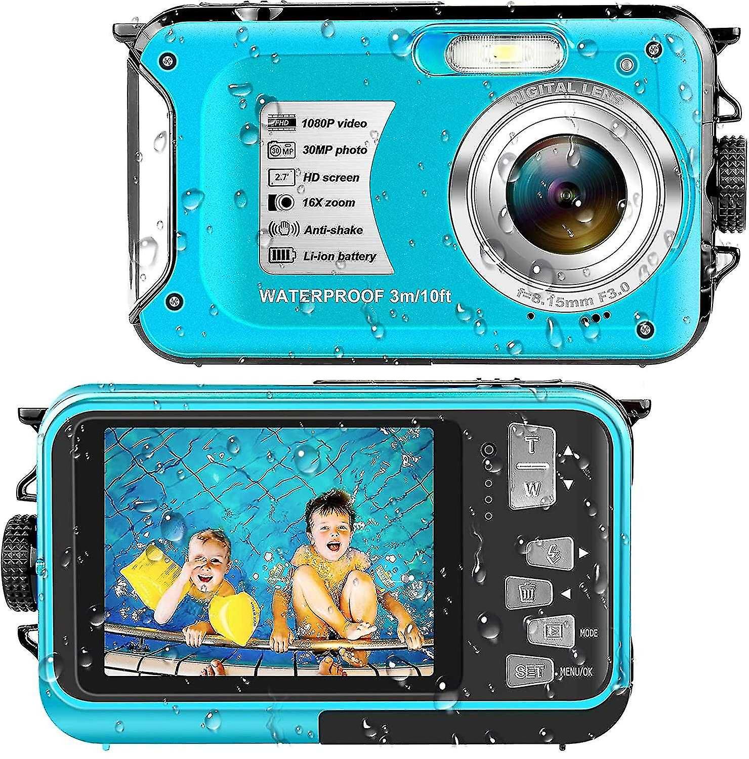Waterproof Camera Underwater Camera Full Hd 1080p 30 Mp Video Recorder ...