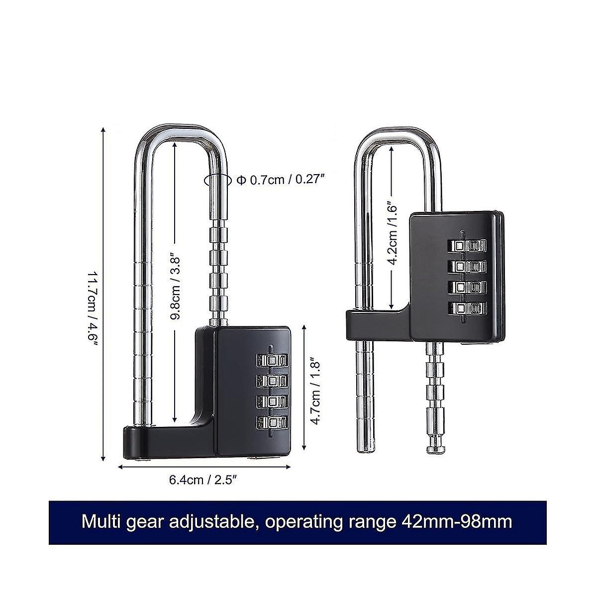 Cabinet Lock,combination Padlock,stainless Steel Gym Locker Lock Code ...