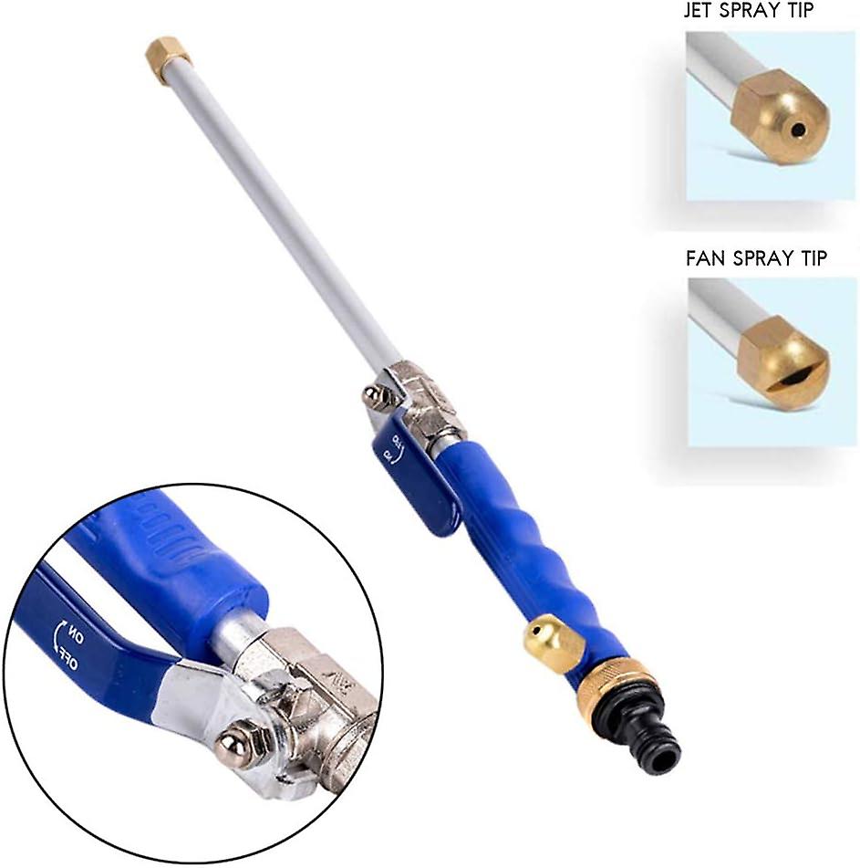 High Pressure Water Nozzle Gun Water Lance With 2 Cleaning Nozzles ...