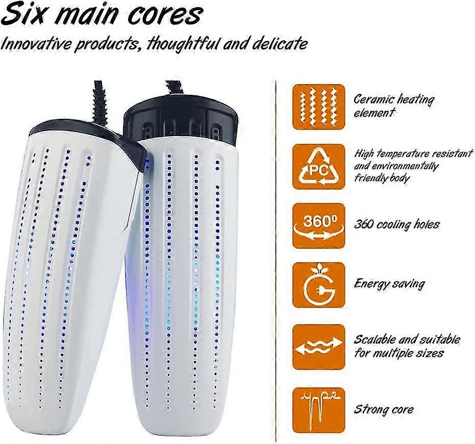 Shoe Dryer Electric, Electric Shoe Dryer Boots Dryer Warmer W/ Timer ...