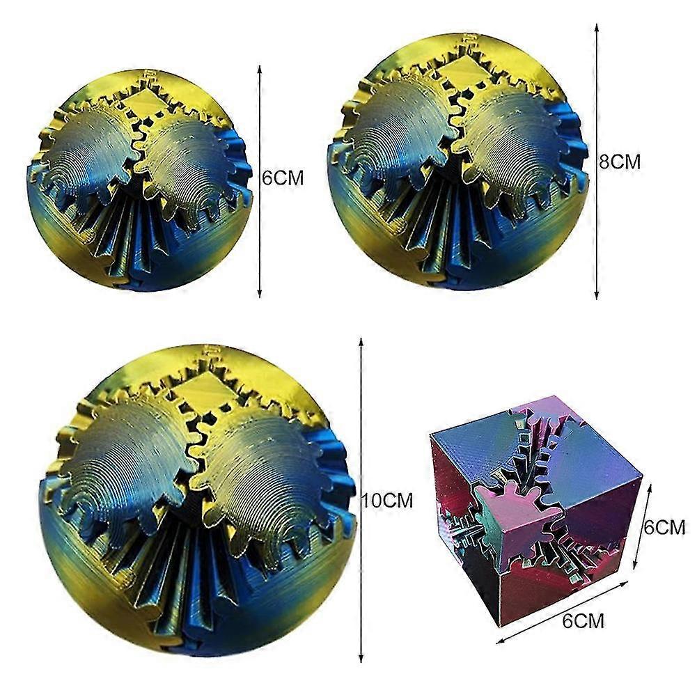 Gear Ball for Anti Stress Brain Teasers Antistress Toys for Boys Girls ...
