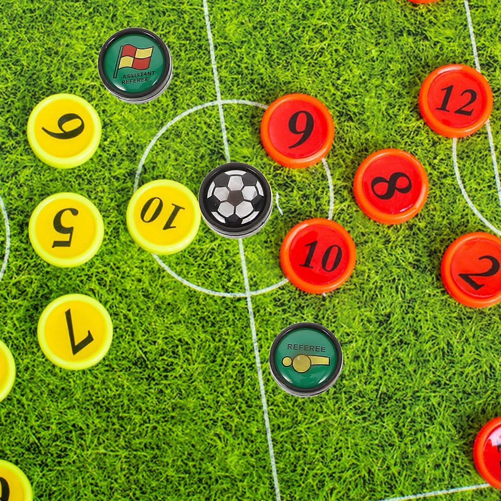 27Pcs Replacement Magnets for Coaching Board Soccer Board Replacements ...