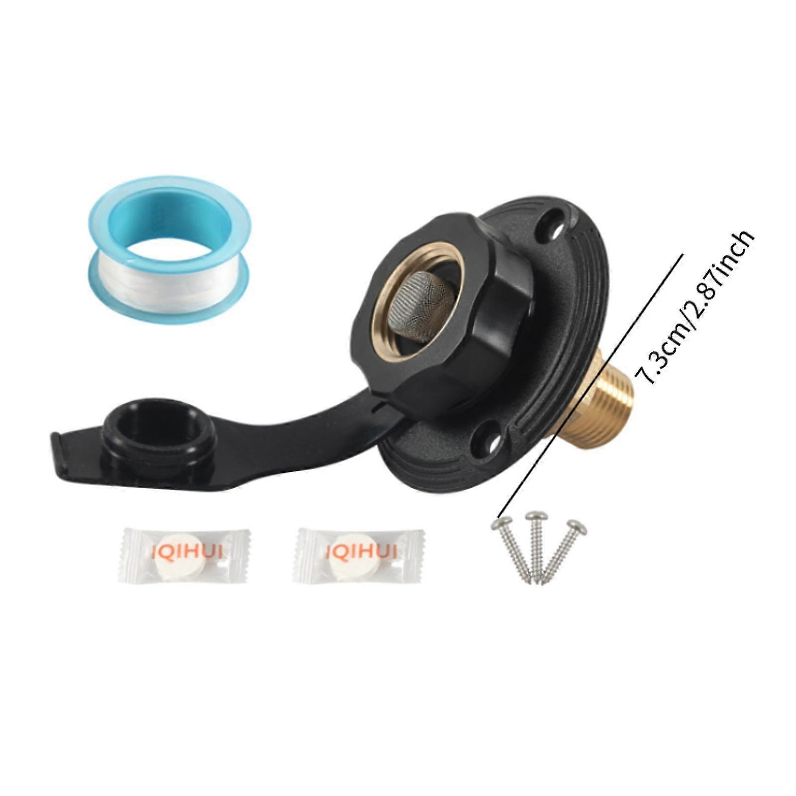 RV City Water Fill Inlet City Water Connection Inlet for Trailer Camper ...