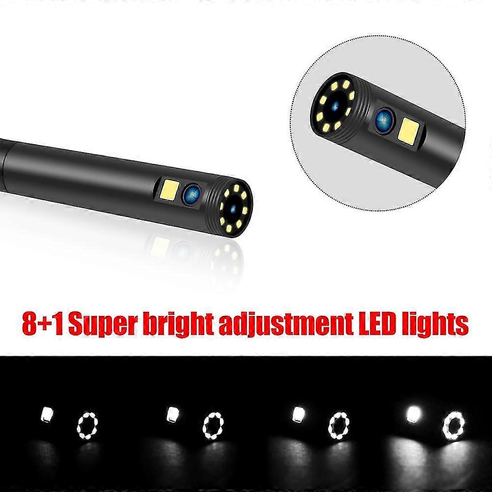 2020 Dual lens industrial endoscope hd camera 1080p boroscope pipe ...