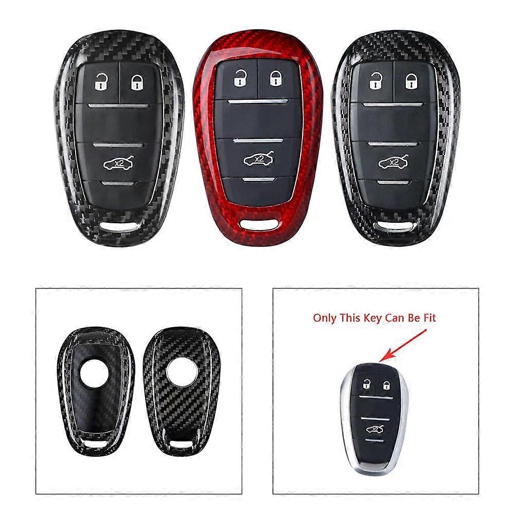 Car Real Carbon Fiber Remote Key Shell Cover Case Housing For Alfa ...