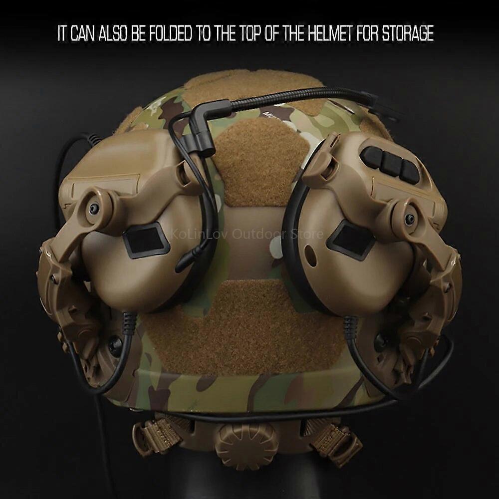 Tactical Headset Rail Mount Military Helmet Rails Bracket for Fast OPS ...