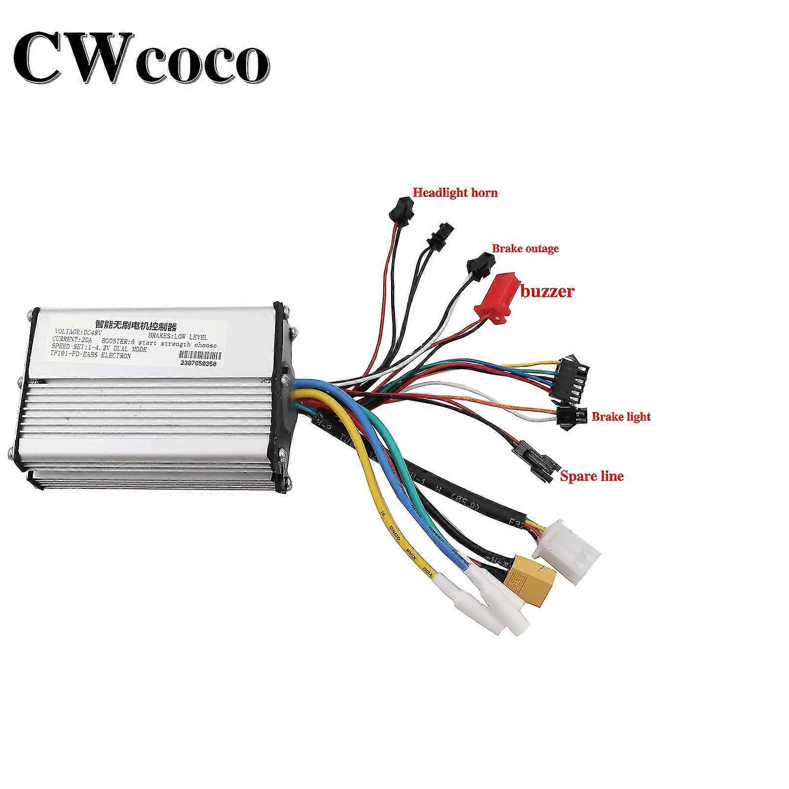 36v 48v Motor Hall Controller New Lcd Nfc Acceleration Dial Meter For ...