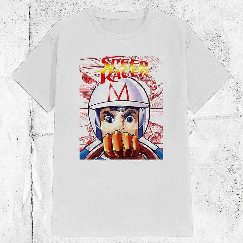 Vintage Go Speed Racer Go Cartoon Anime Movie T-shirt-Vei101 | Fruugo UK