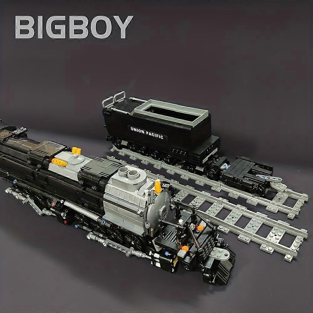 Creative Expert Ideas Bigboy Lecomotive Steam Train Moc Railway Express ...