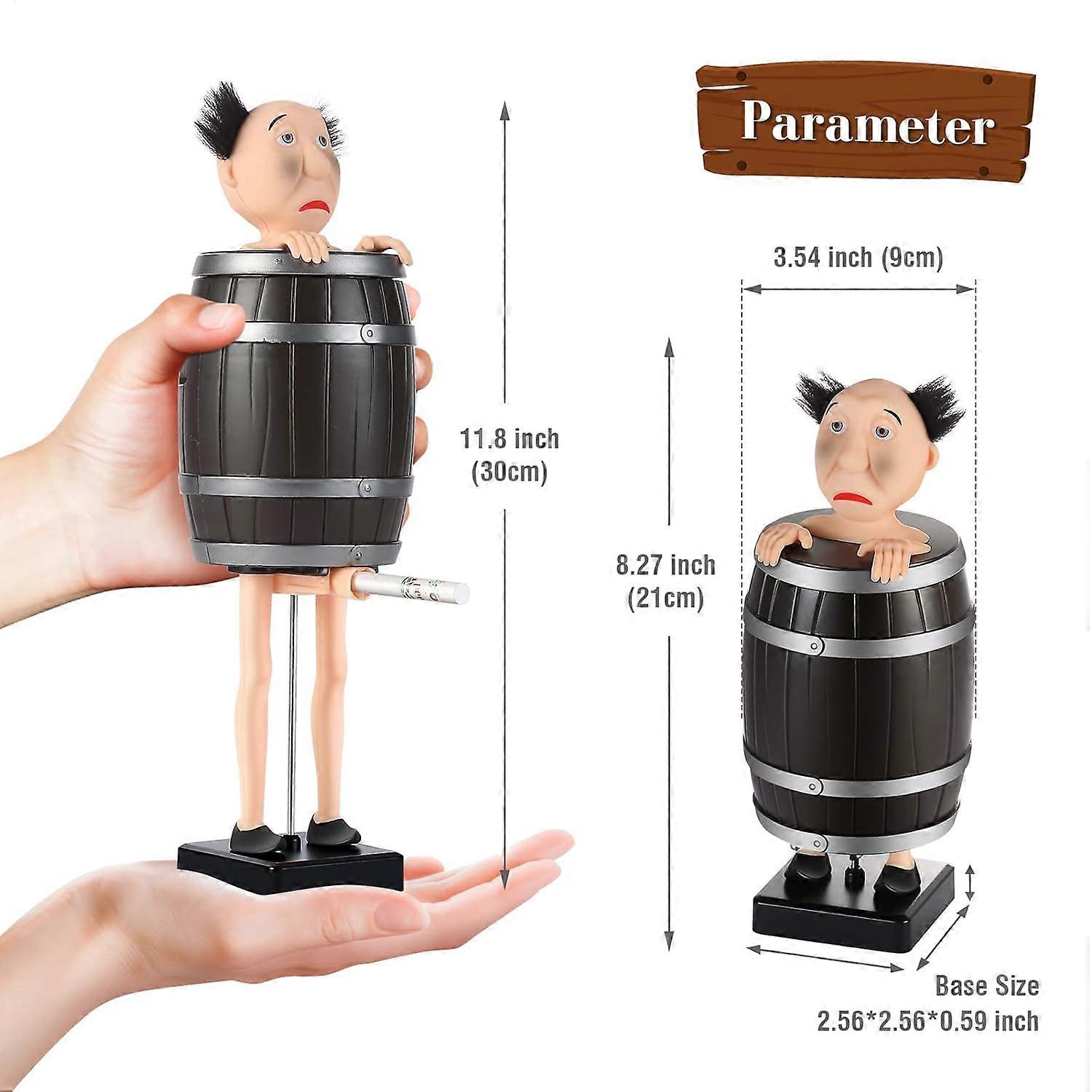 Funny Cigarette Dispenser, Prank Automatic Bounce Cigarette Case Box ...