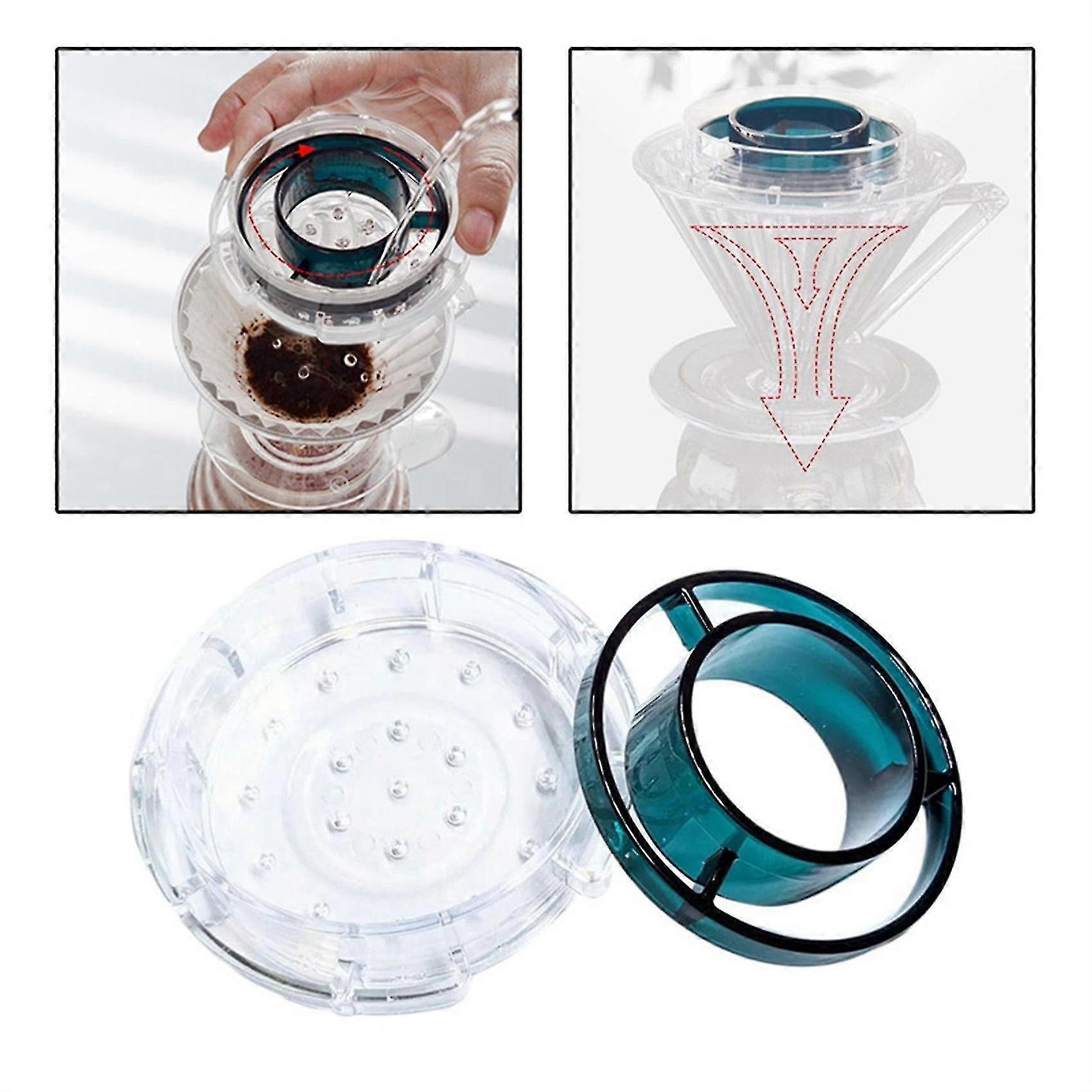 Pour Over Coffee Dripper Hand-brewed Coffee Filter Drip Shower Filter ...