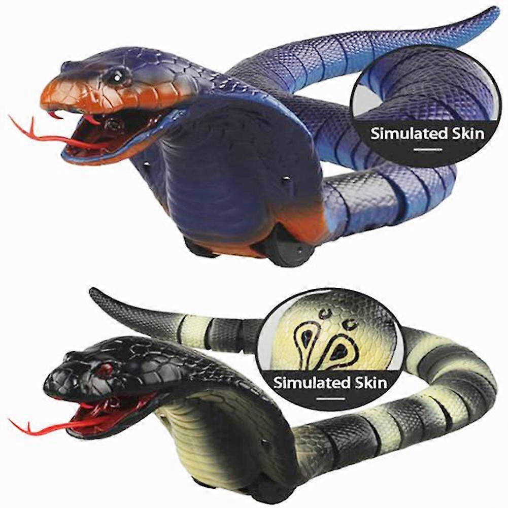 Infrared RC Remote Control Snake Realistic Prank Fun USB Toy L0Z1 X3H5 ...