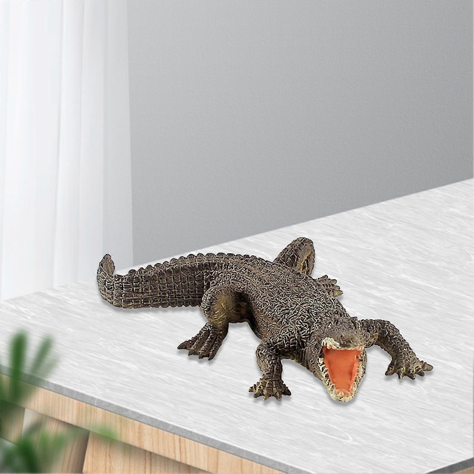 Simulation Crocodile Realistic Practical PVC Funny Science Educational ...