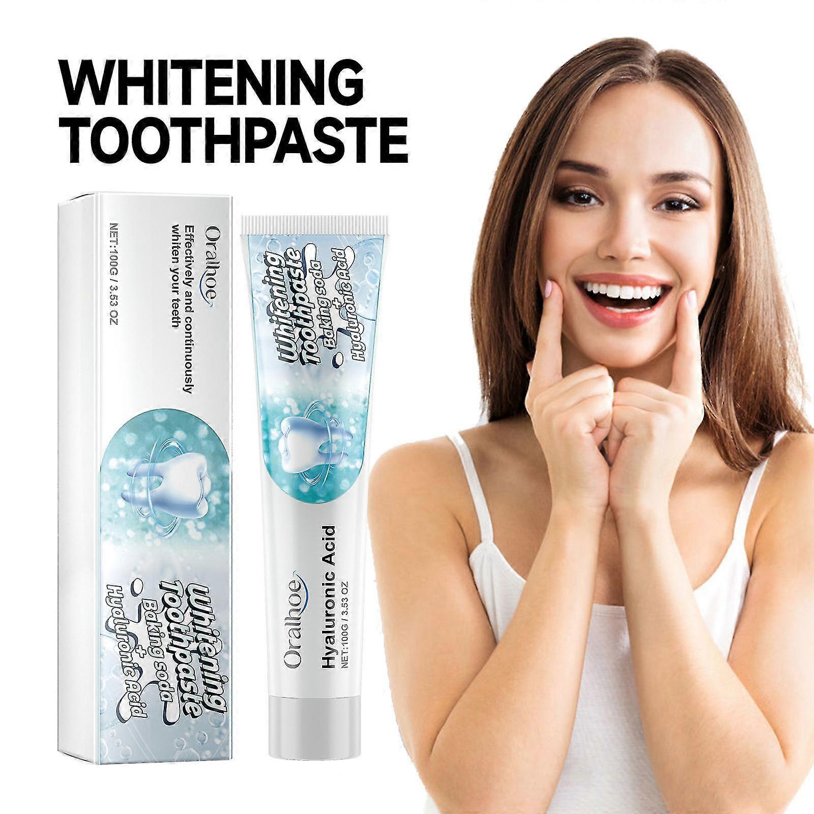 Hyaluronic Acid Dual-Effect Whitening Toothpaste, Hyaluronic Acid ...