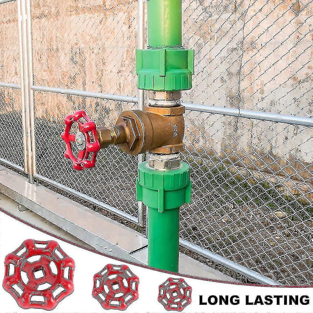 6 Pcs Faucet Handle Valve Switch Handle, Replacement Handwheel Gate ...