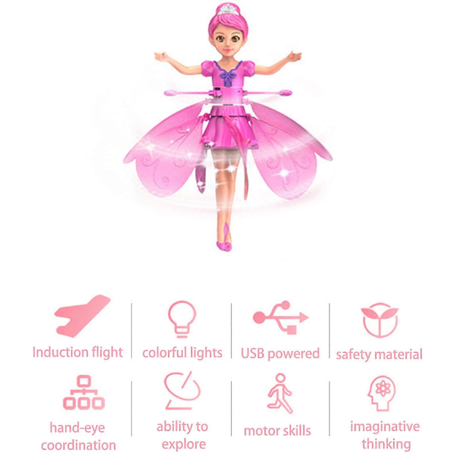 Magical Flying Pixie Toy, Flying Princess Doll Magic Infrared Induction ...