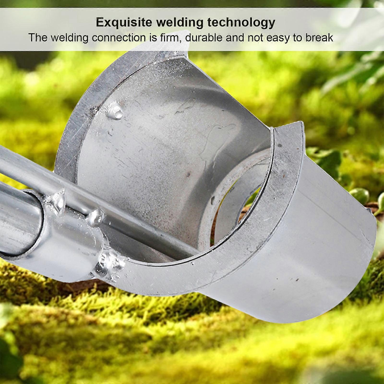 Stainless Steel Garden Barrel Transplanter Planting Tool, Handheld Soil ...