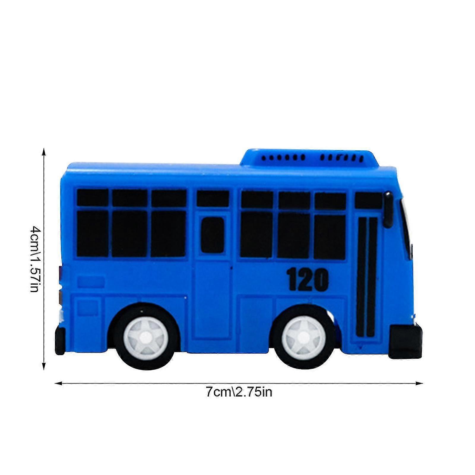 Little Bus Tayo Toy Set,mini Model Pull Back Car,for Girls And Boys ...