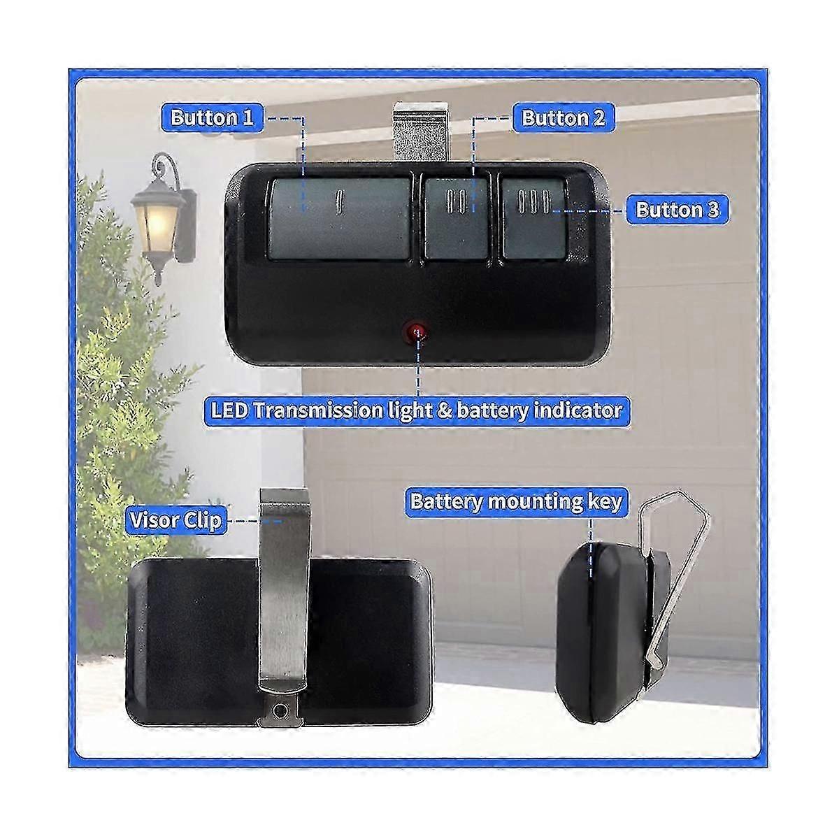 893max Garage Door Opener Remote For // Garage Door Opener Remote ...