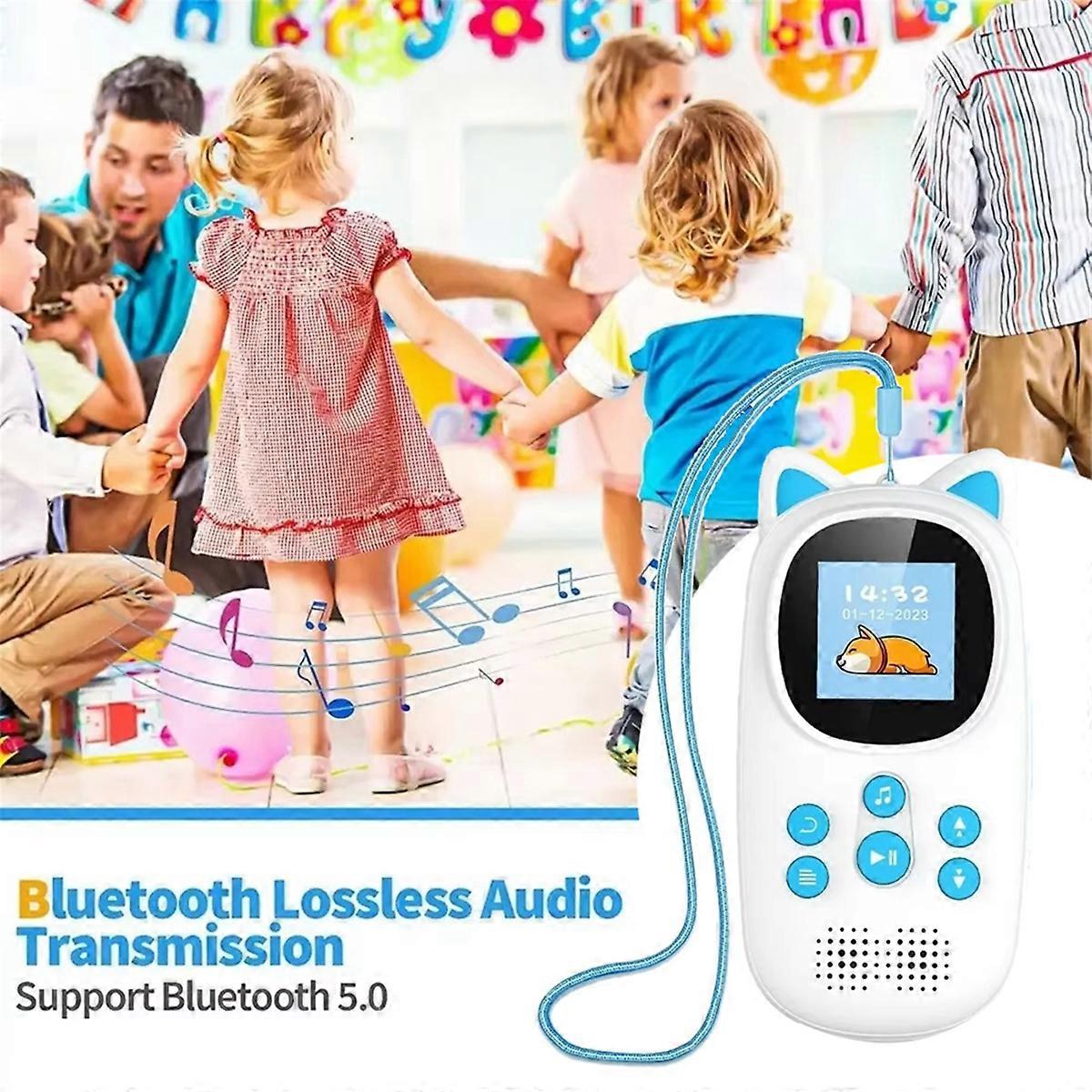 Bluetooth MP3 Player for Kids, Cute Kitty Music Player with Speaker ...