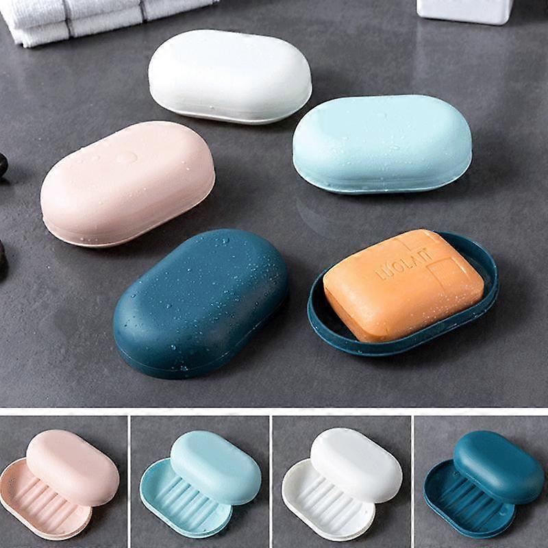 Vogue Candy Color Fashion Simple Sealed Waterproof Soap Box Countertop ...