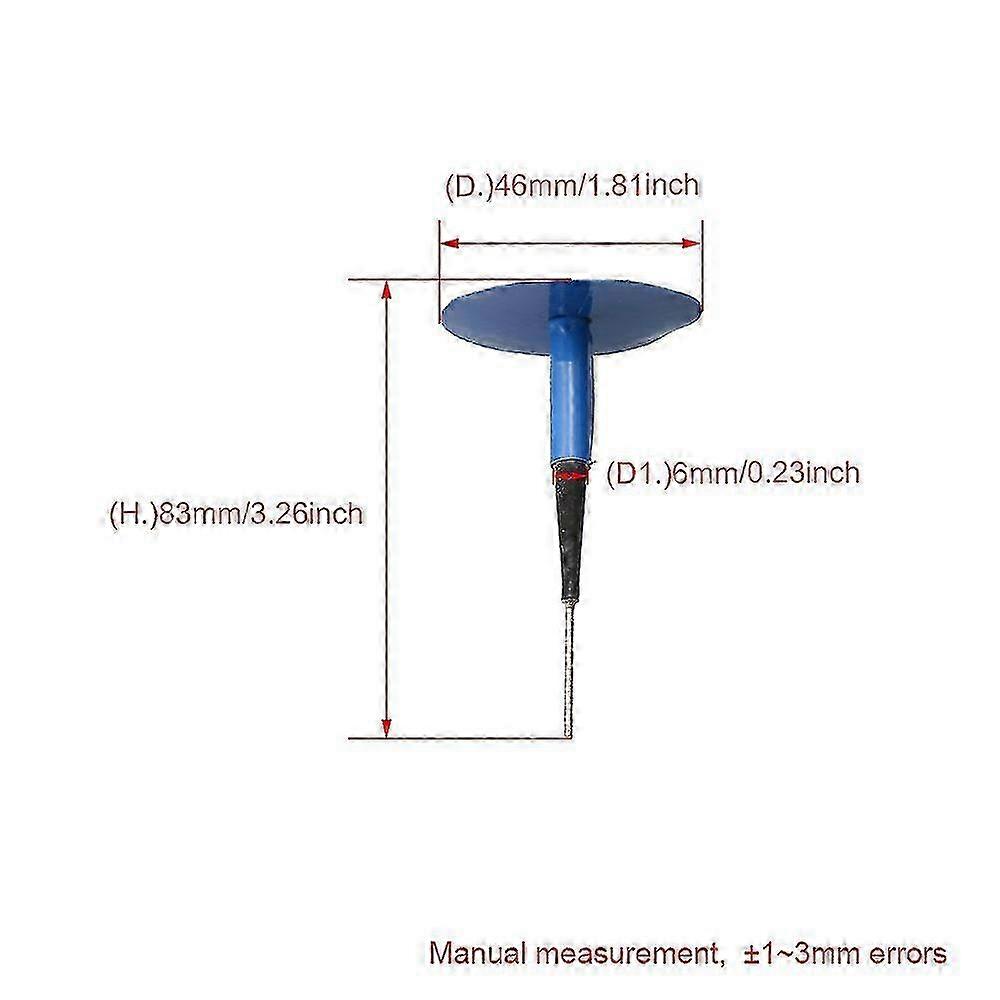 24pc Mushroom Tyre Repair Kit for Car & Truck Puncture, Wired Plug ...