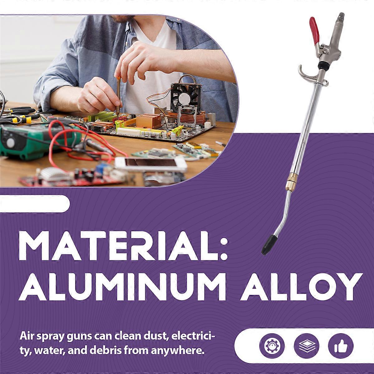 Automotive Pneumatic Air Blow Gun- Retractable Nozzle Dust Gun ...