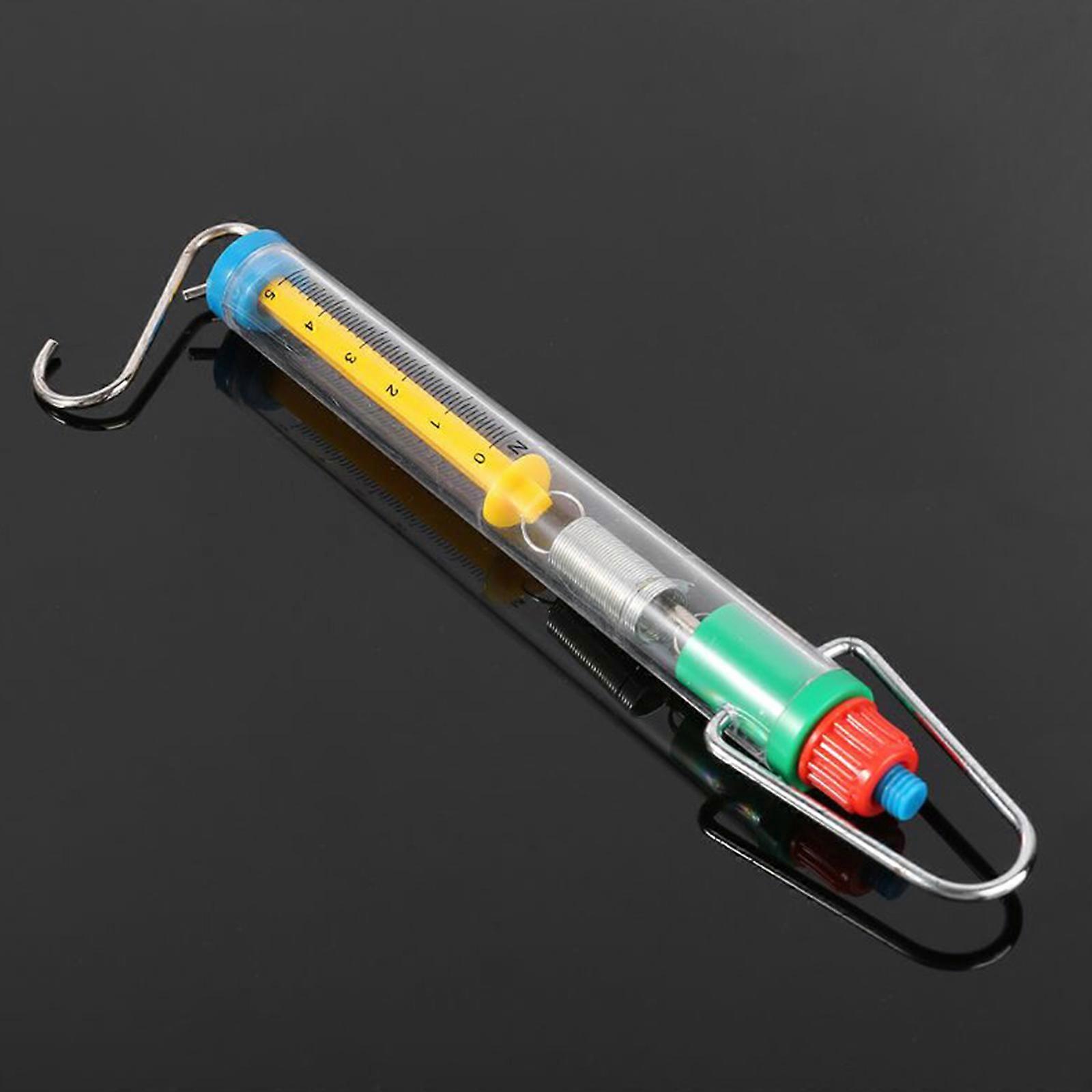 Newton Force Meter Spring Scale 5N Newton Meter Spring Dynamometer Bar ...
