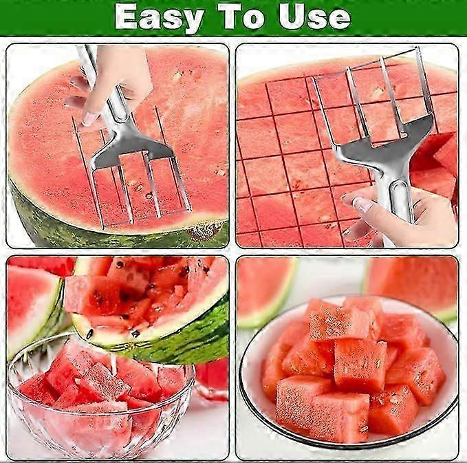 Watermelon Cutter Slicer Tool 430 Stainless Steel mango Slicer Fruit ...