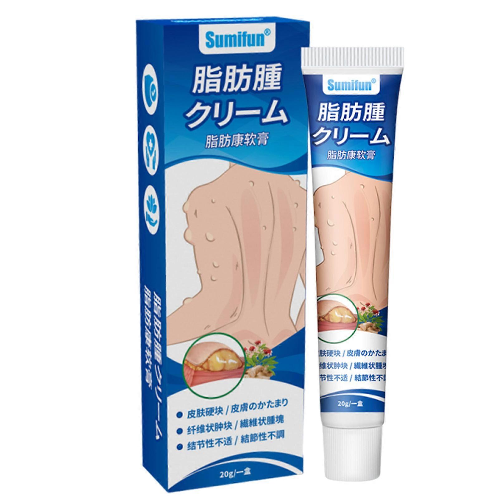 Lipoma Removal massage Cream, Herbal Extracts for Fatty Knot Relief ...