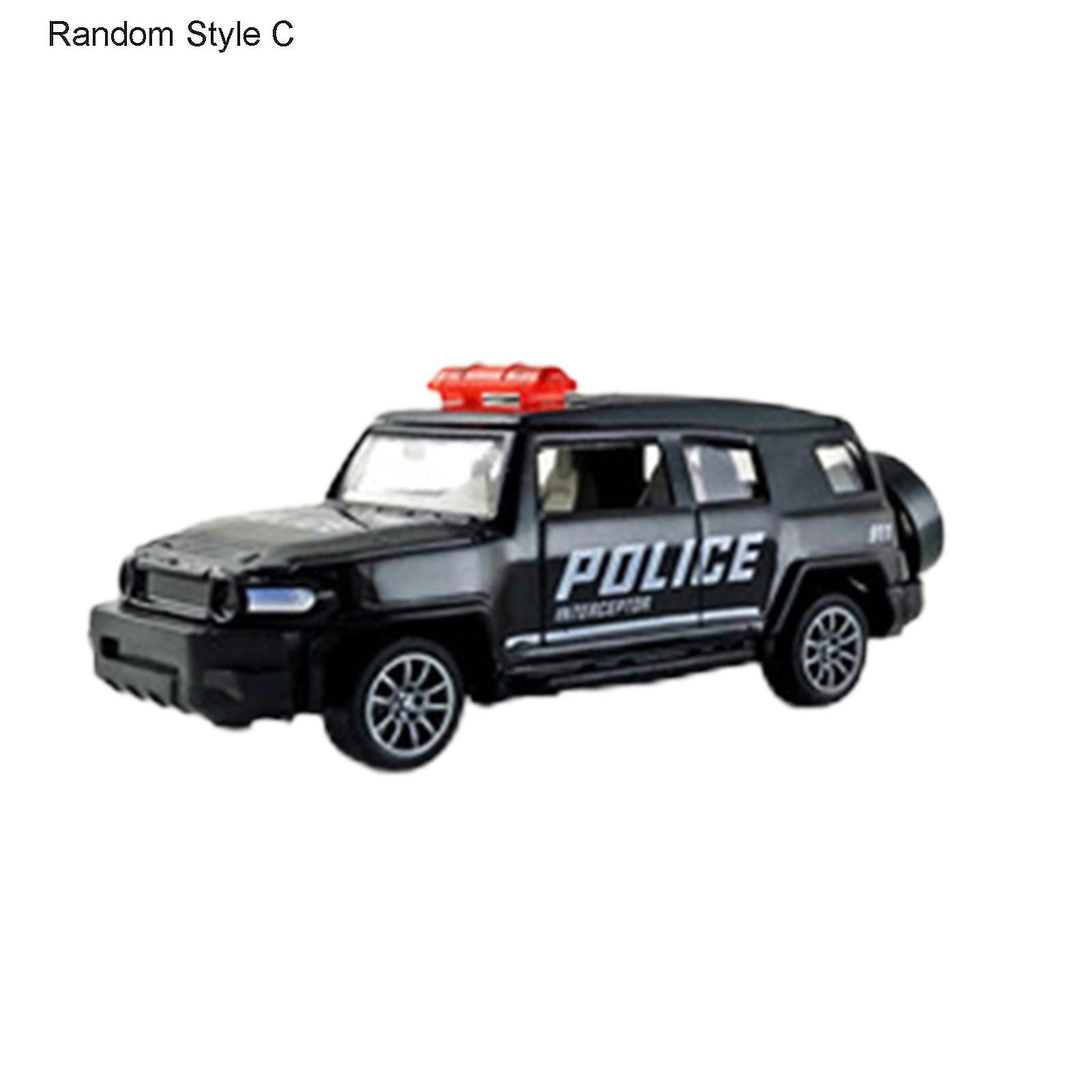 Car Model Realistic Simple Operation Alloy Police Car Model Kids Toy ...