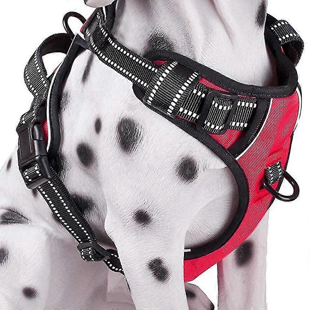 No-pull Dog Harness Padded Adjustable Pet Vest Harness For Large Dogs ...