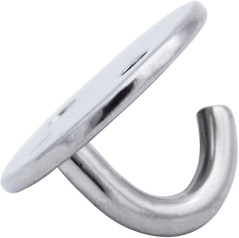 6 Pieces Ceiling Hook M5 Open Hook Made Stainless Steel Eye Plate ...
