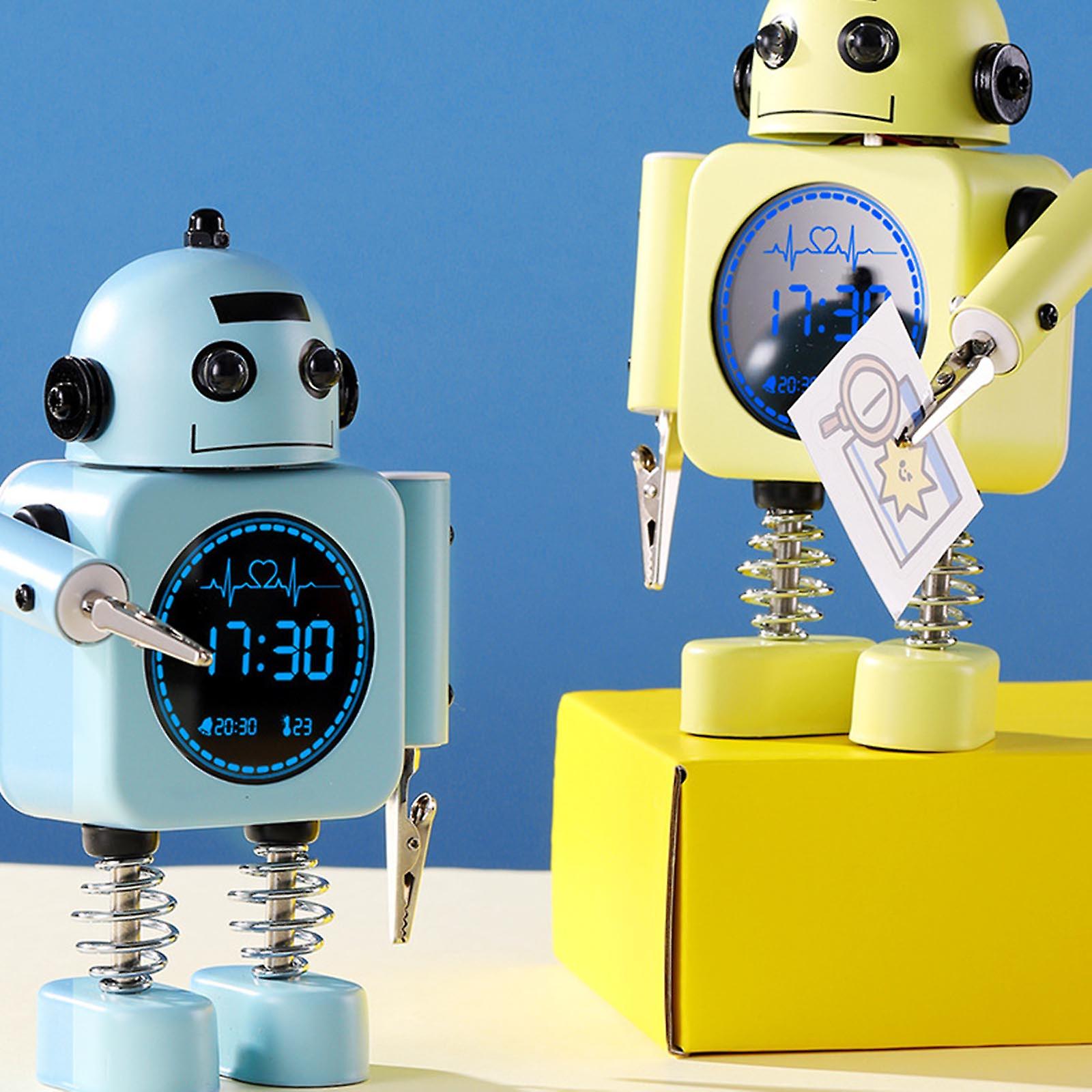 Robot for Smart Digital Alarm Clock with Snooze Mode Temperature ...