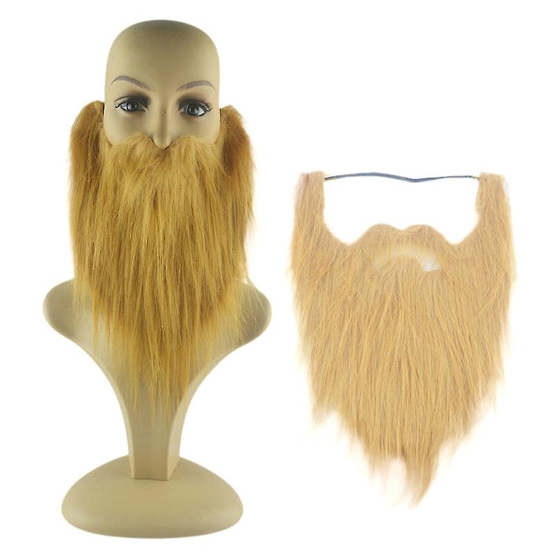Diy Fancy Dress Fake Beard Long Fluff Beards Cosplay Costume Props ...