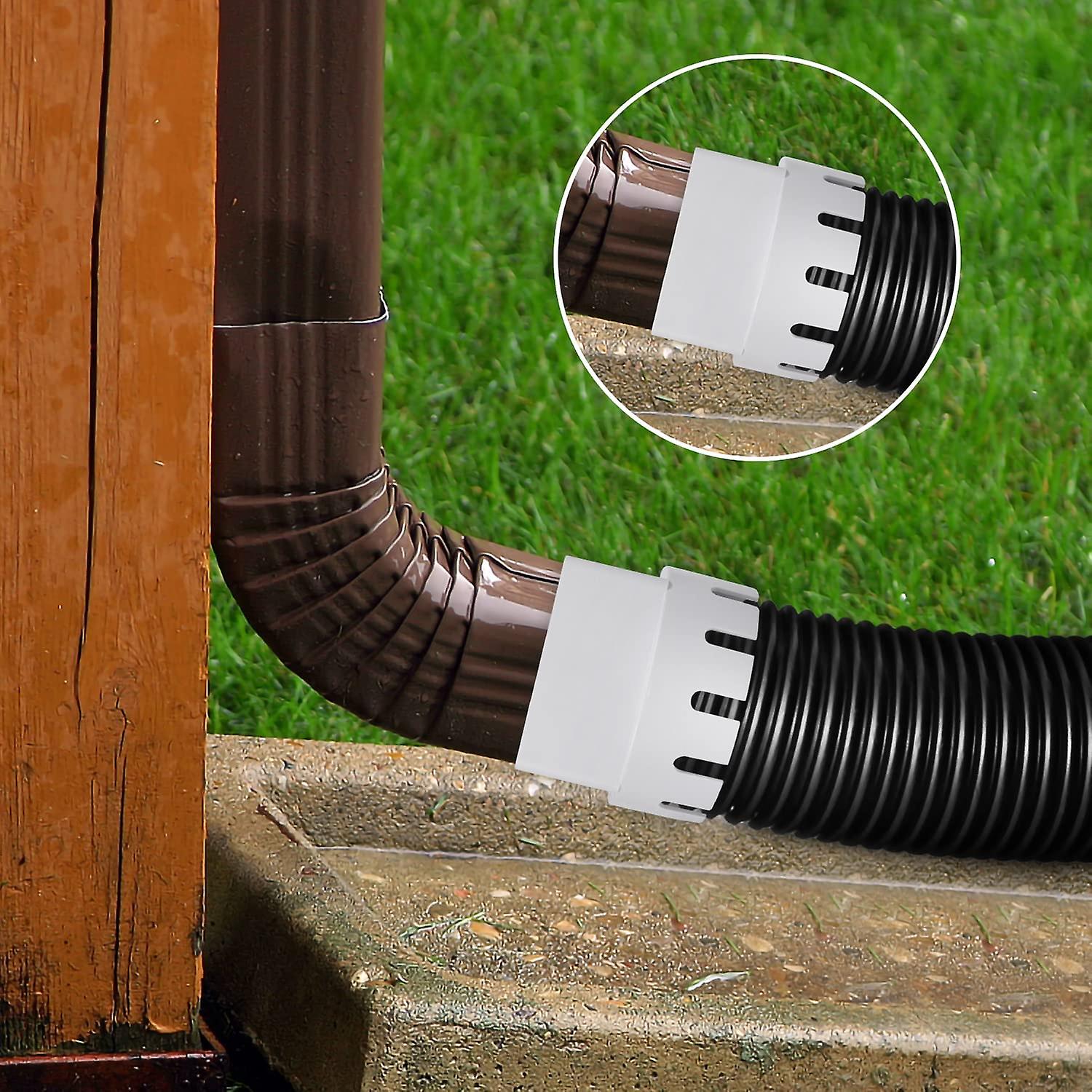 Downspout Adapter, Plastic Downspout Adapter for Gutter Downspout ...