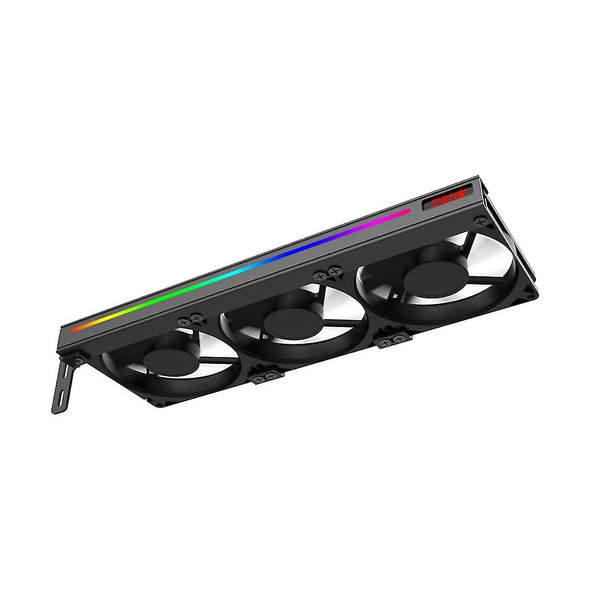 Universal Gpu Cooling Fan Portable Argb Sync Lighting 5v Addressable ...